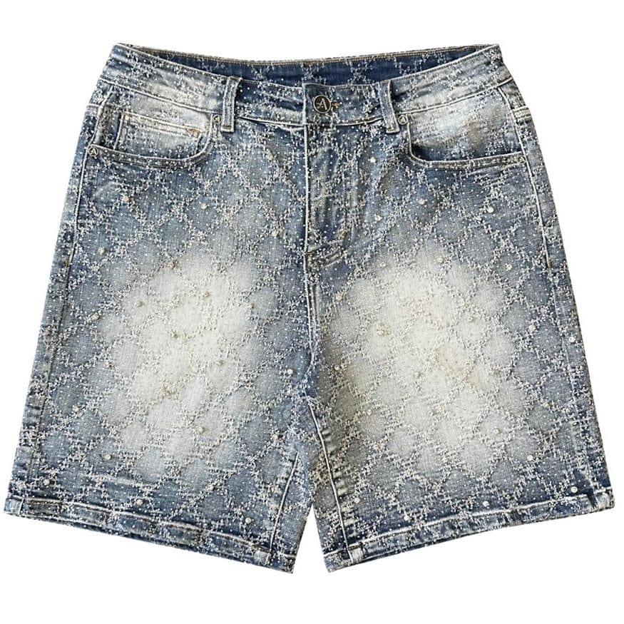 Almost Someday Gemstone Denim Jorts (Blue Wash) QS2-001