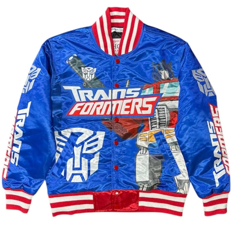 Headgear Optimus-Prime Transformers Satin Jacket (Blue) HGC052-SJKT