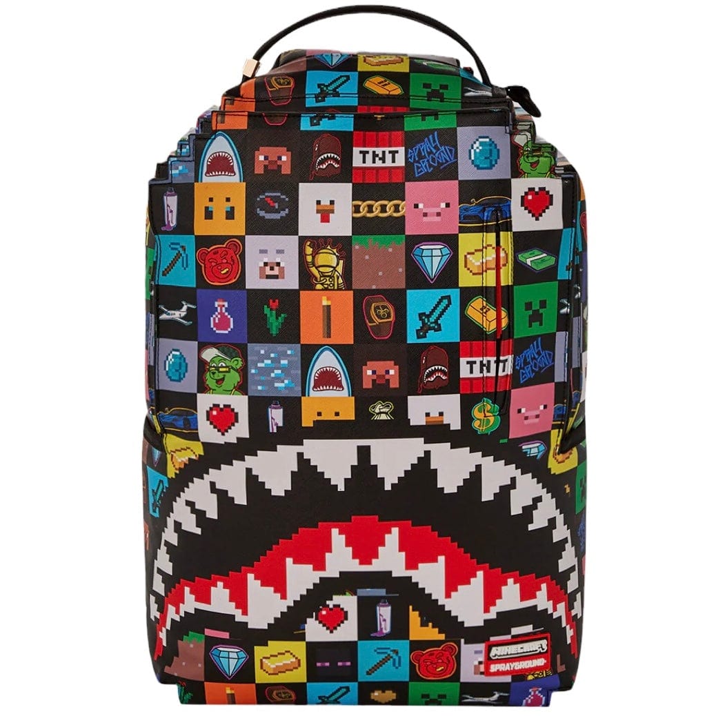 Sprayground Minecraft Ultimate Creative Mode Backpack – City Man USA