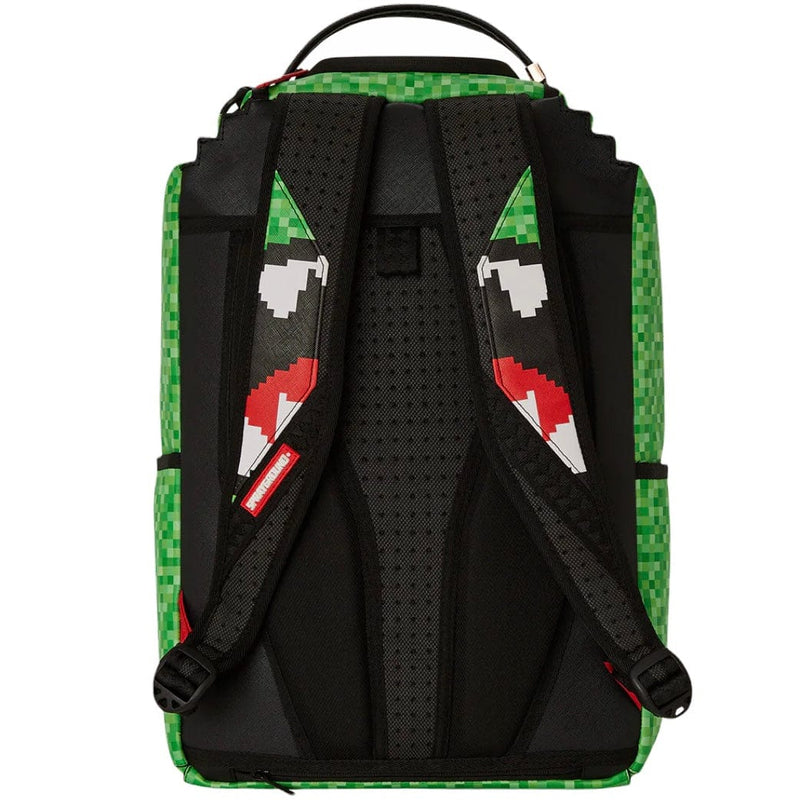 Sprayground Minecraft Creeper Shark Backpack – City Man USA