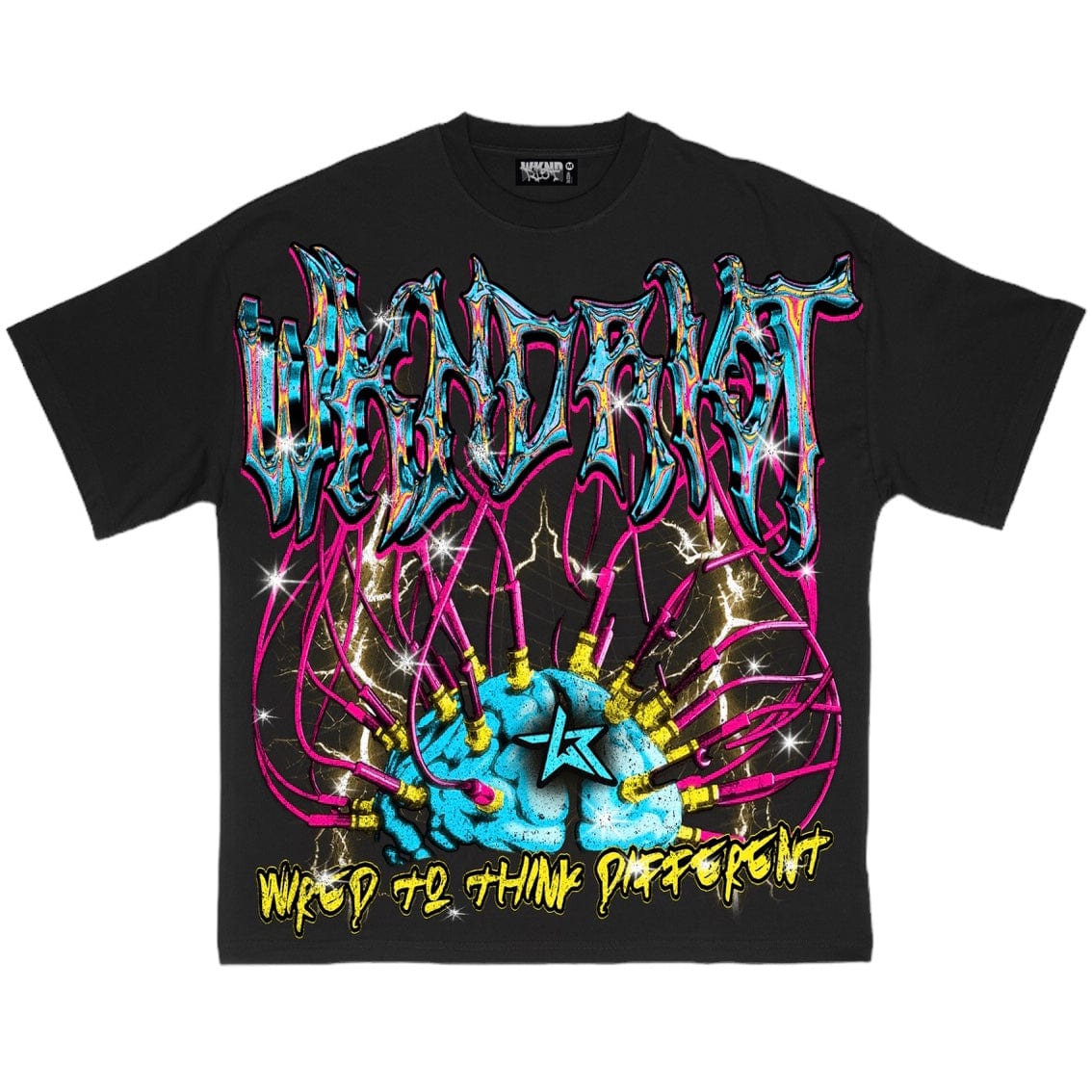 Wknd Riot Wired Mind Tee (Black) – City Man USA