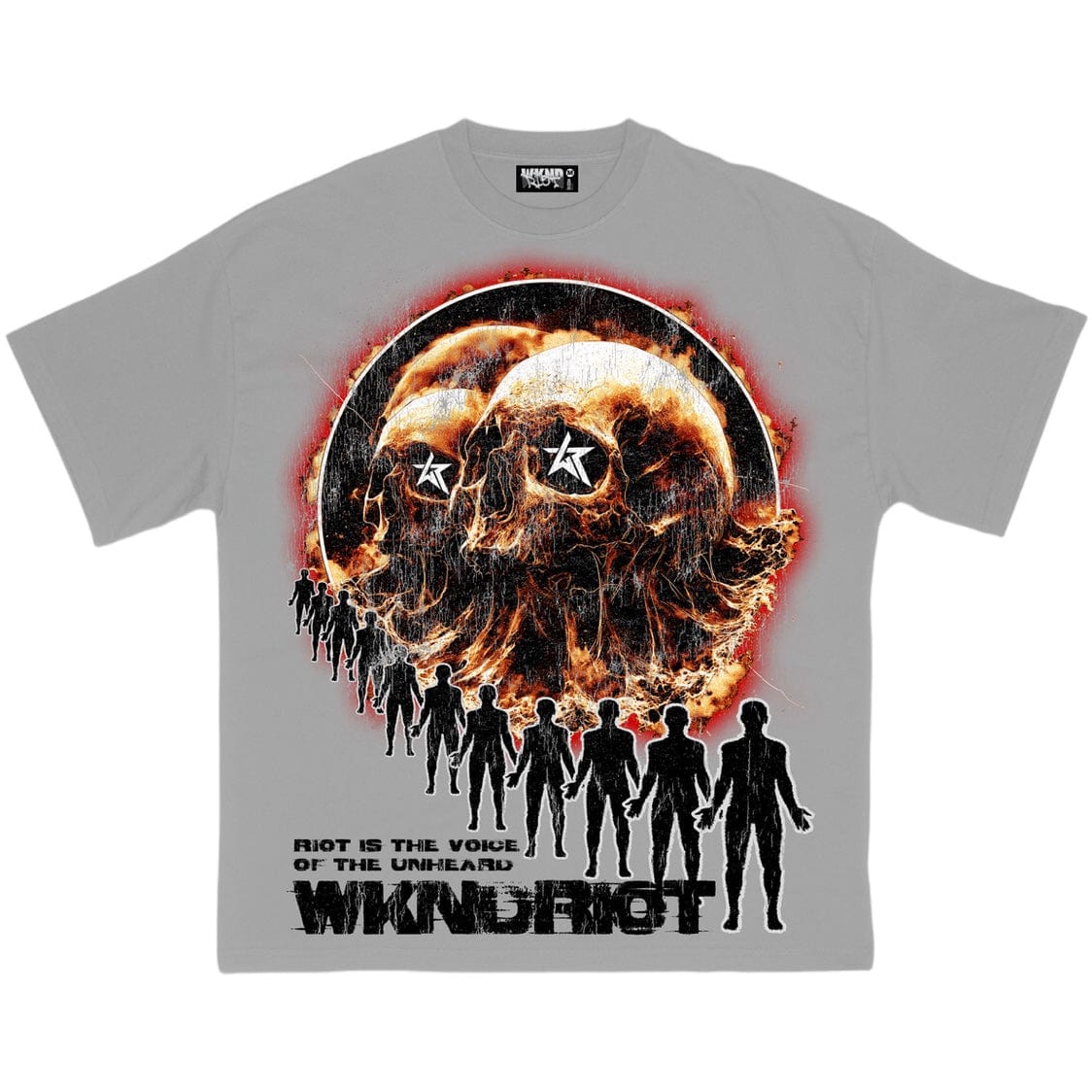 Wknd Riot Stay True Tee (Grey) – City Man USA