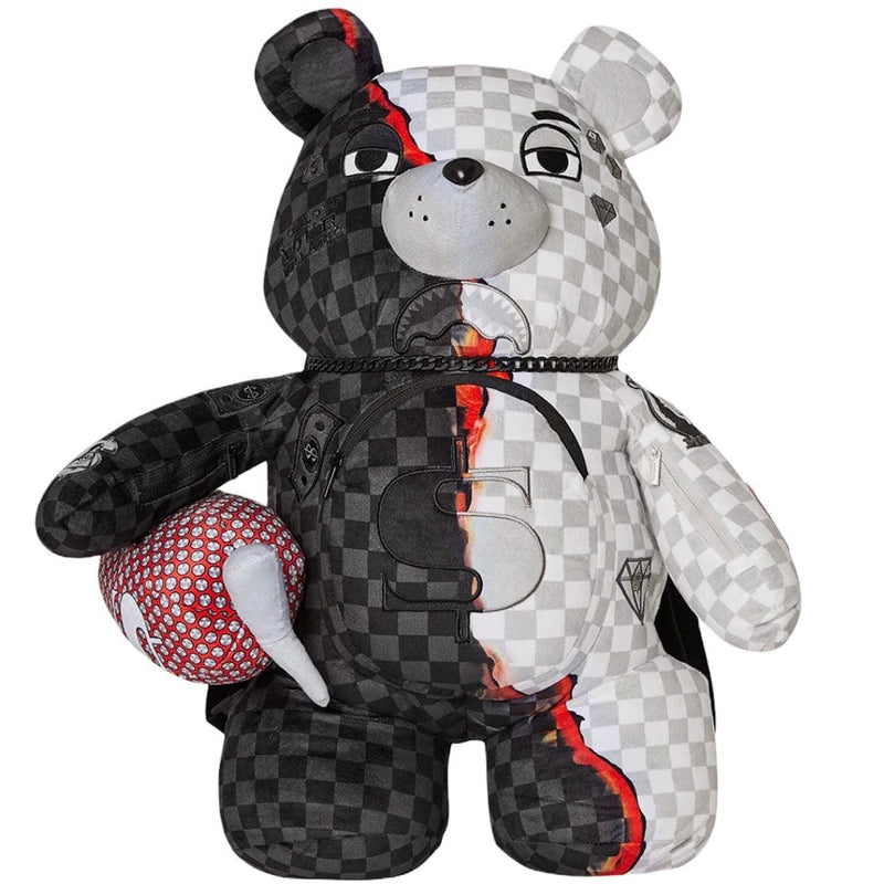 Sprayground Ring Of Fire Moneybear Teddybear Backpack – City Man USA