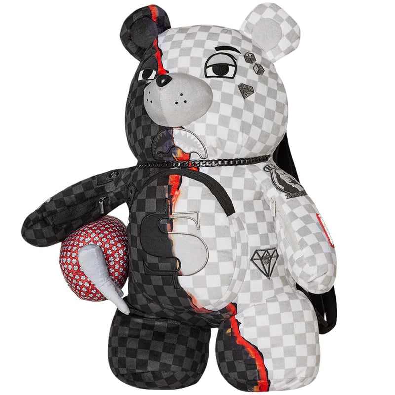 Sprayground Ring Of Fire Moneybear Teddybear Backpack – City Man USA