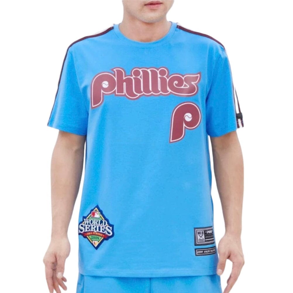 Pro Standard Philadelphia Phillies Logo Tee (Unversity Blue/Wine) LPH1