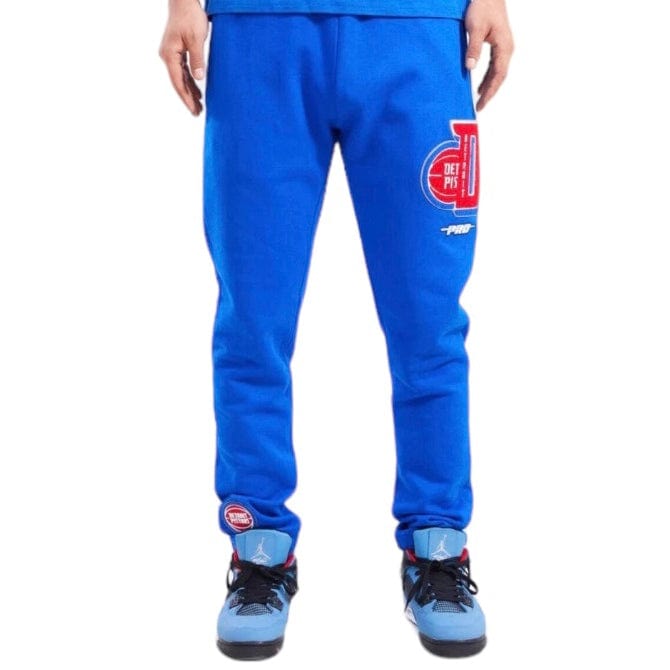 Pro Standard Detroit Pistons Mash Up Sweatpants (Royal Blue) BDP454264
