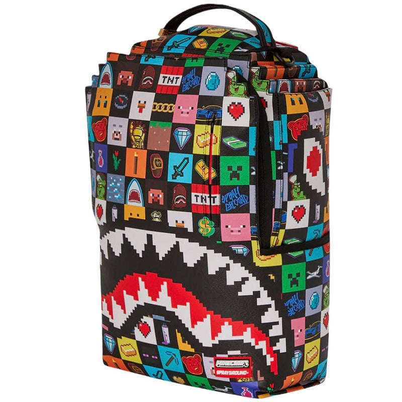 Sprayground Minecraft Ultimate Creative Mode Backpack – City Man USA